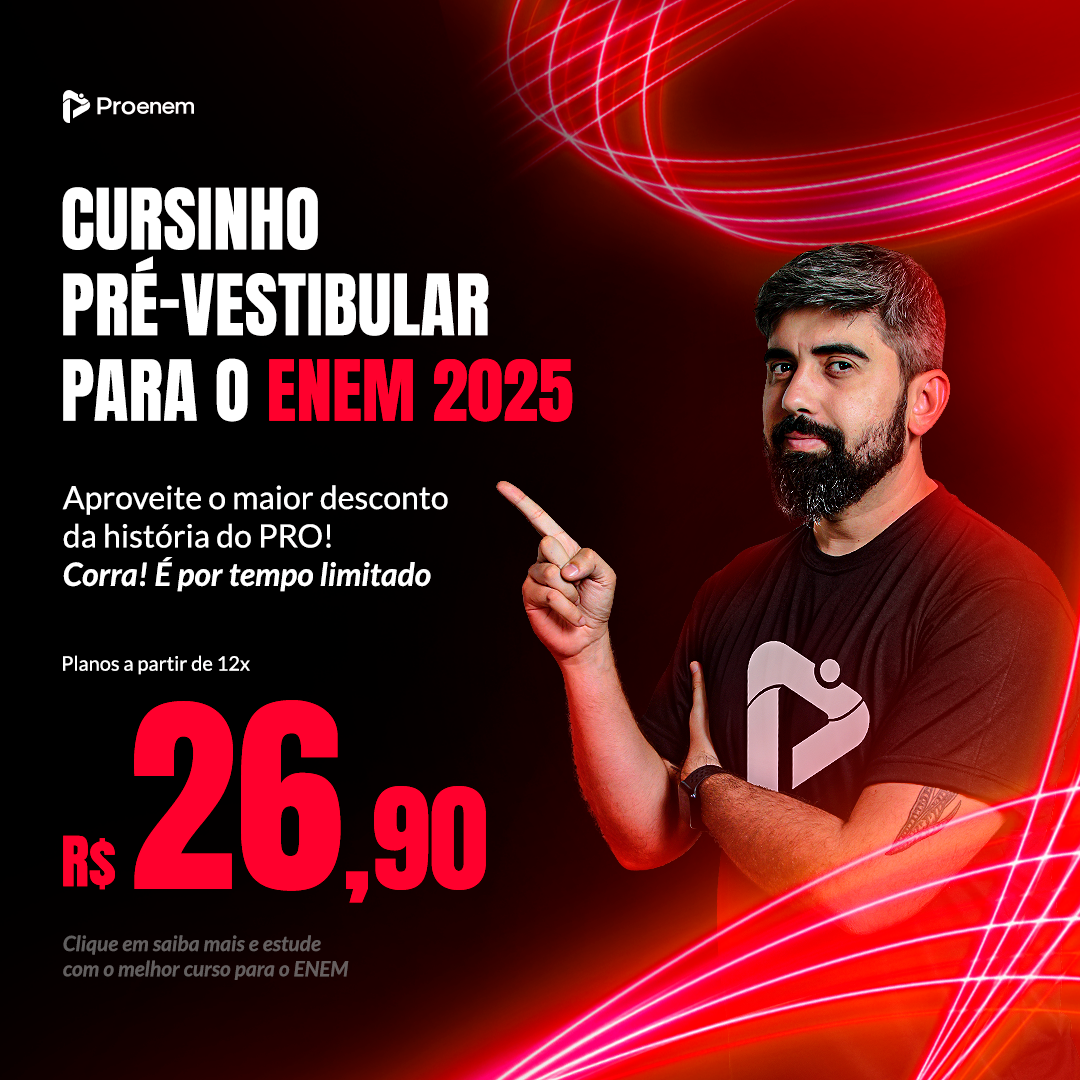 Cursinho preparatório online ENEM 2025